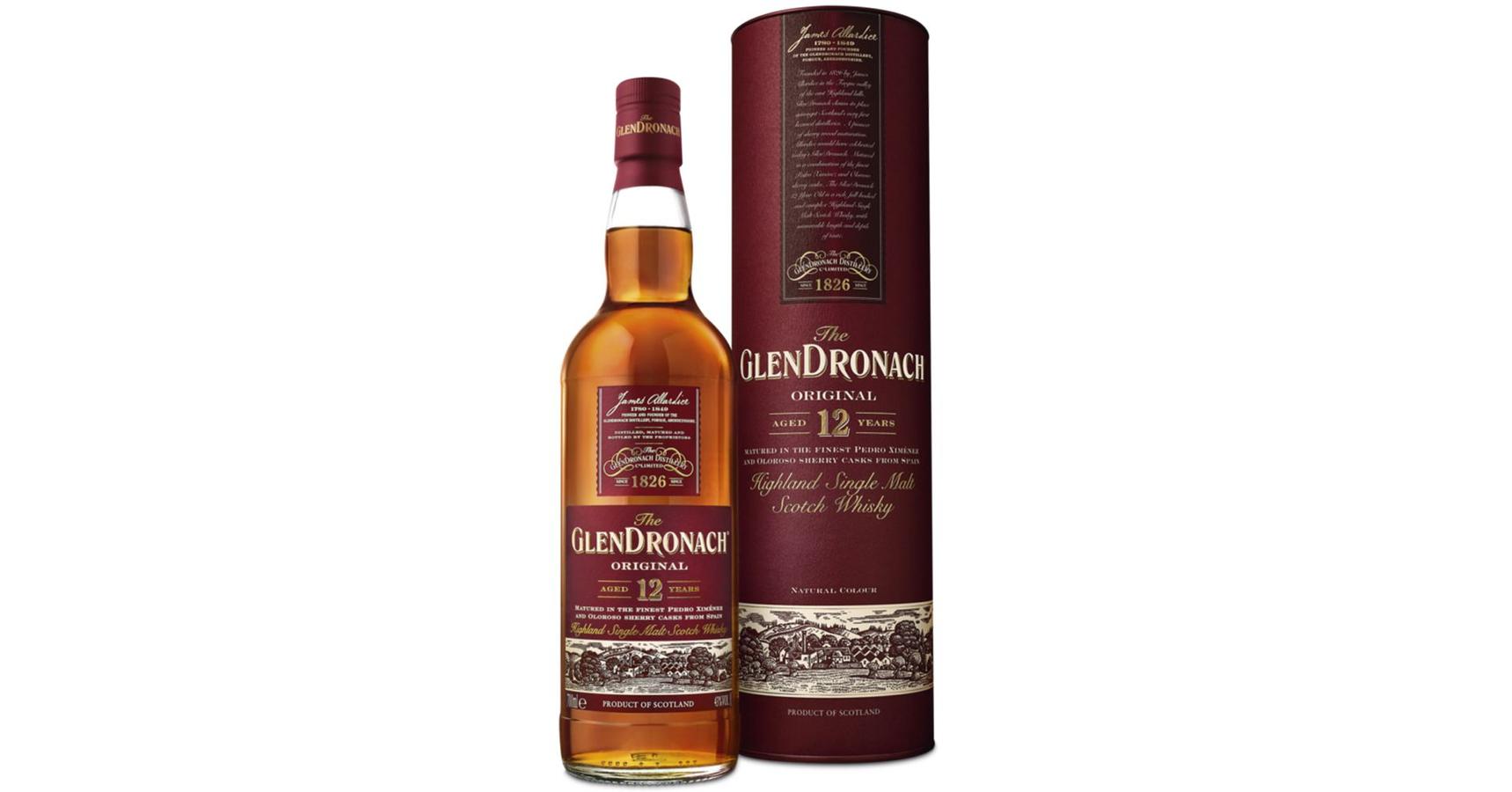 GLENDRONACH 12 ÉVES [43%|0.7L] - Drinkmix-Prémium szeszes italok webáruháza