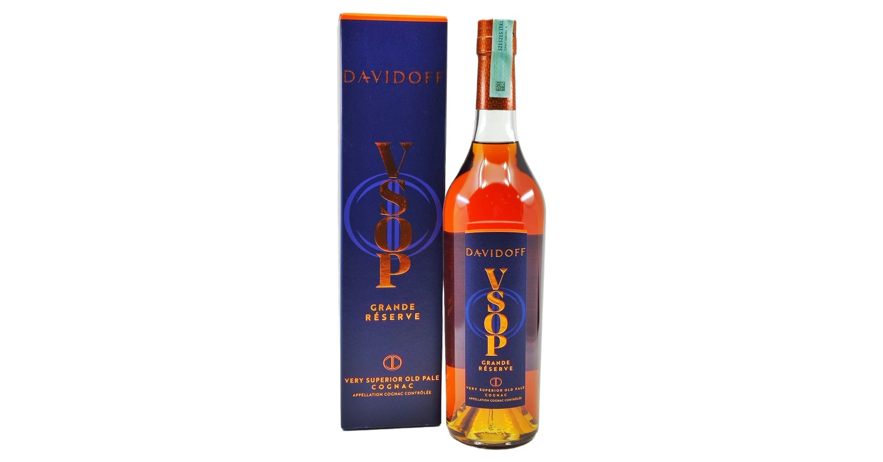 Davidoff VSOP cognac díszdobozban (0,7L / 40%) - DrinkMix Italwebshop