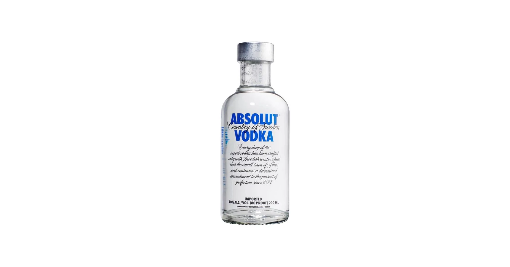 Absolut vodka DRS (0,2L / 40%) - DrinkMix Italwebshop
