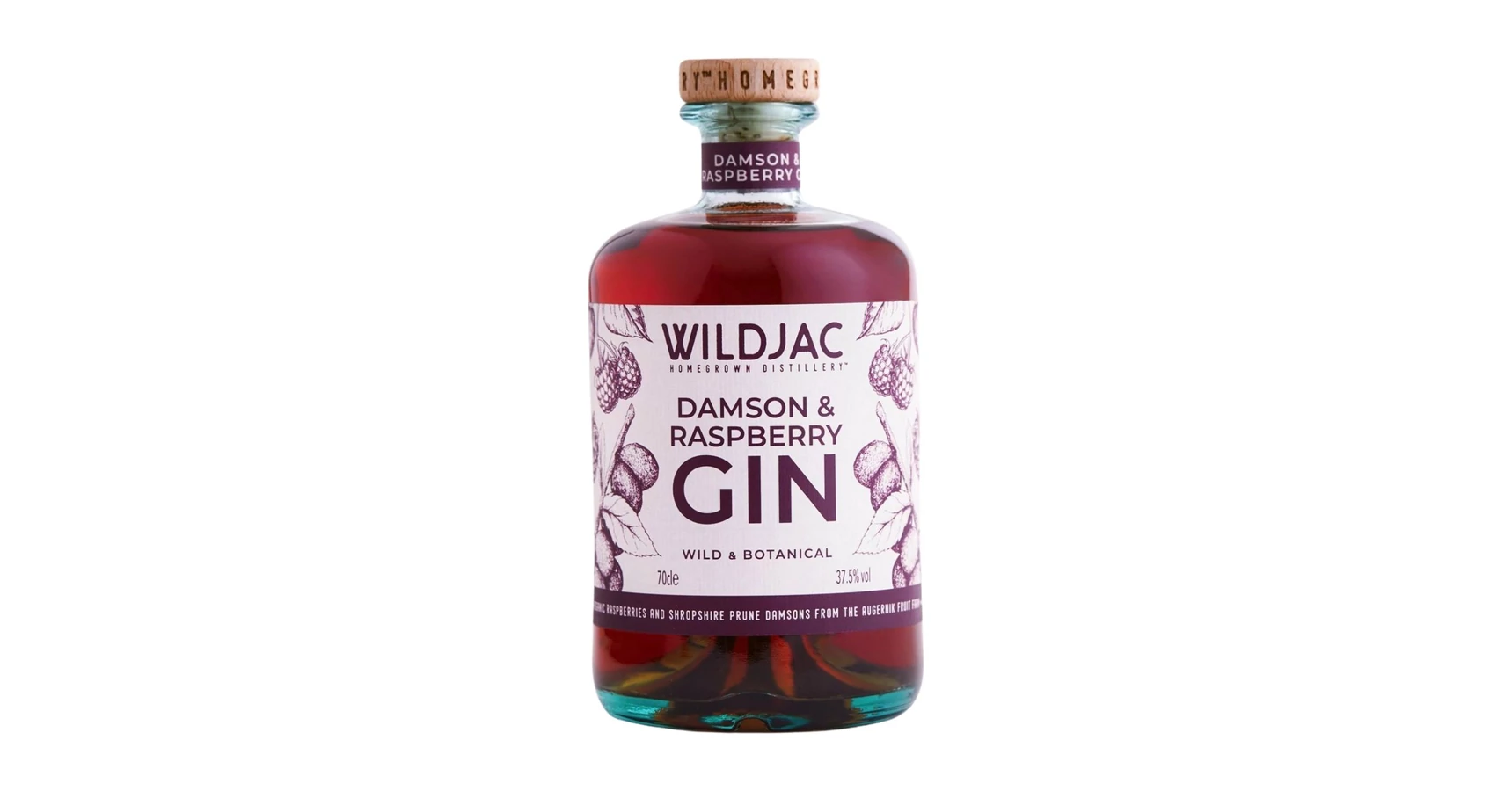 Wildjac Damson & Raspberry gin DRS (0,7L / 37,5%) - DrinkMix Italwebshop
