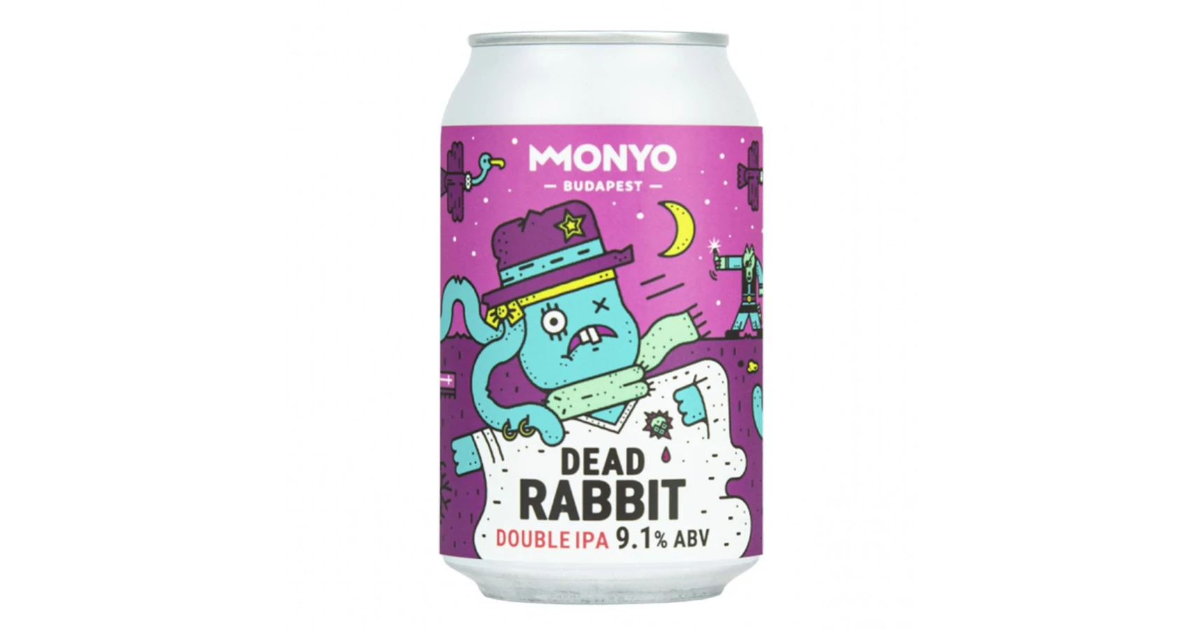 Monyo Dead Rabbit Double IPA DRS (0,33L / 8,3%) - DrinkMix Italwebshop