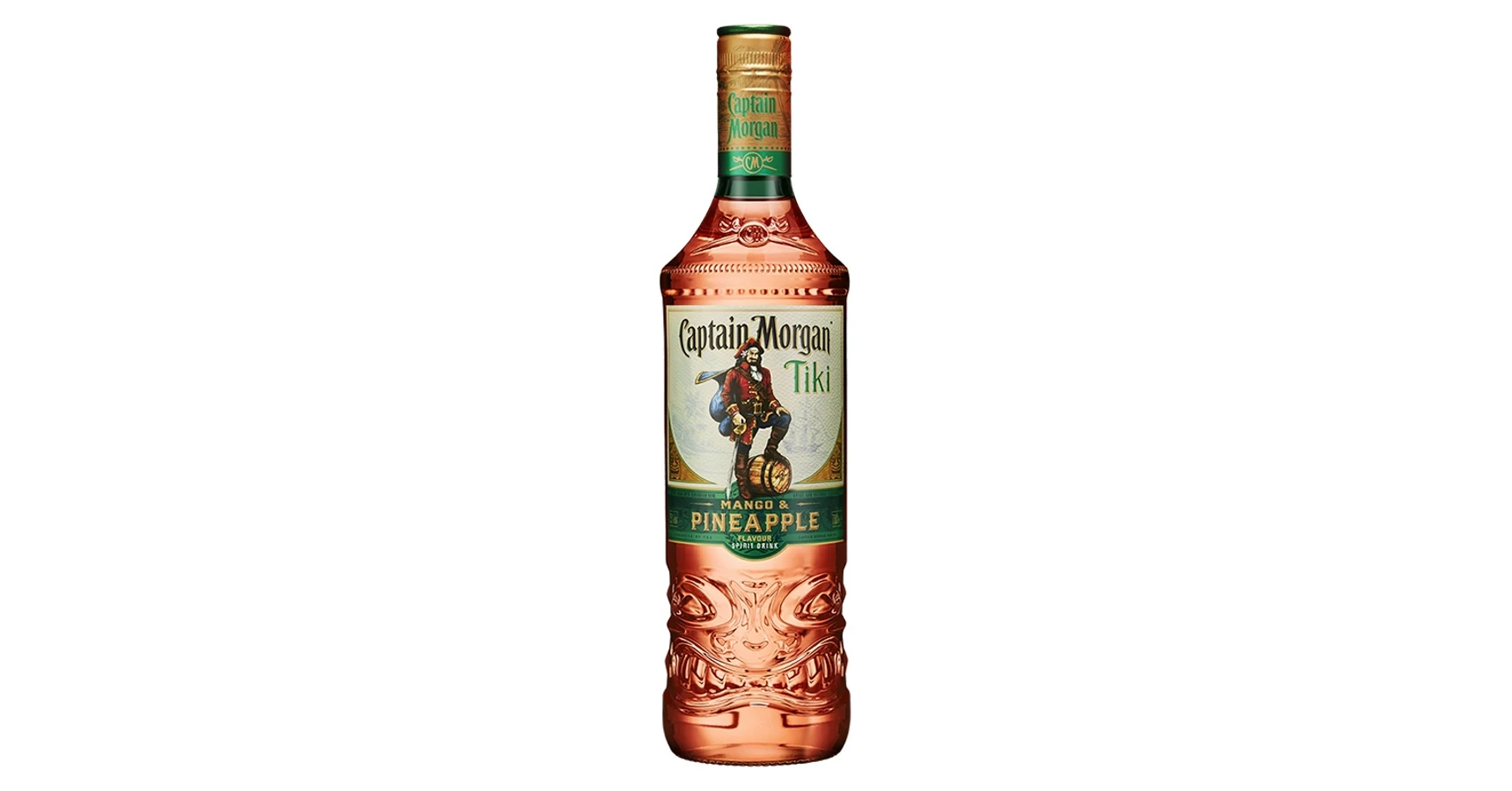 Captain Morgan Tiki Mango & Pineapple rum DRS (0,7L / 25%) - DrinkMix ...